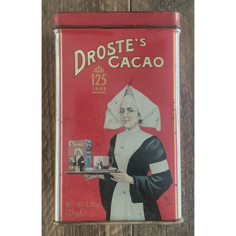 Vintage Droste cacao blikje